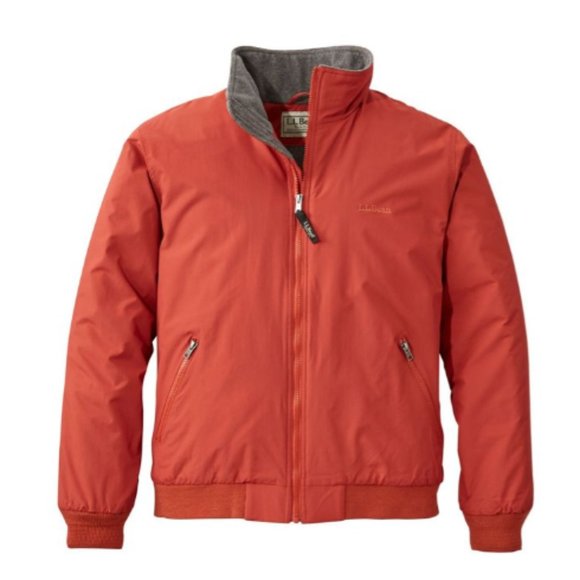 L.L. Bean | Jackets & Coats | Ll Bean Jacket Mens Large Burgundy Red ...